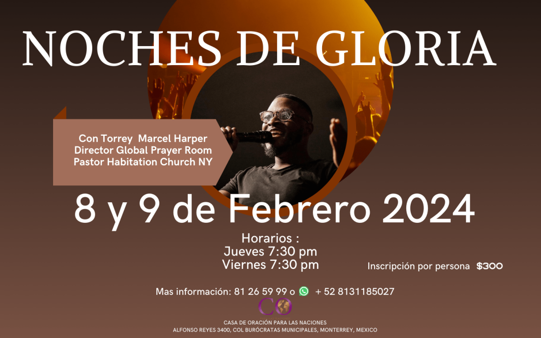 WORKSHOP TORREY HARPER (Redes sociales) (Facebook Cover) | Casa de Oración